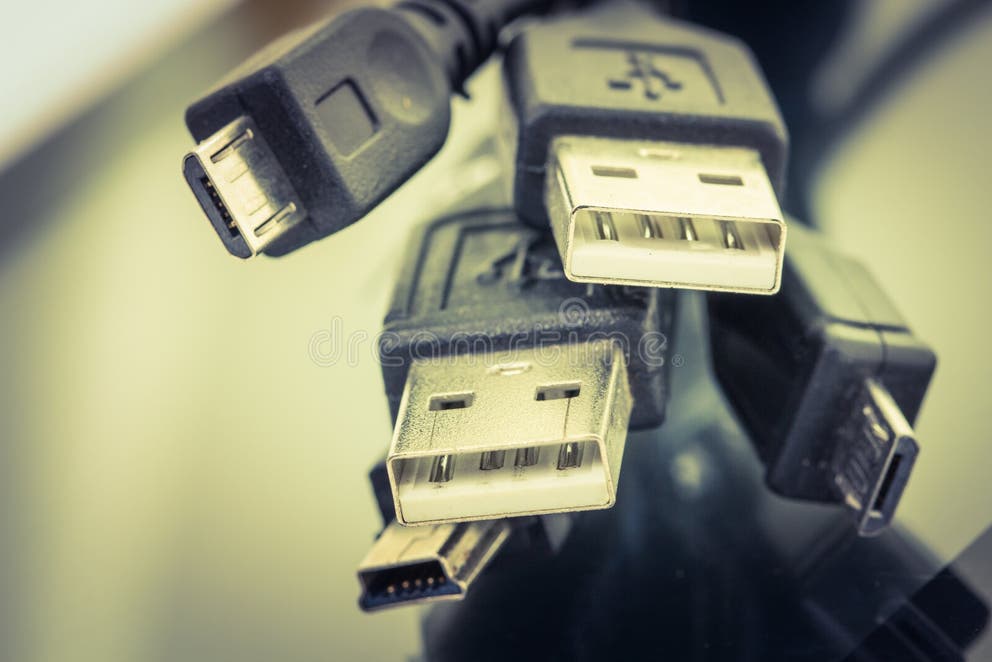 USB Cable Plug stock image. Image of white, protocol - 50506651