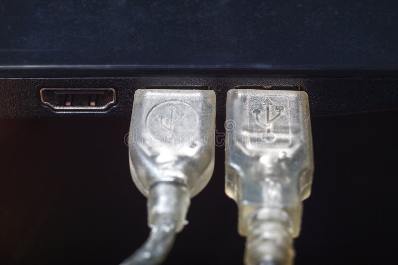 USB cable. stock photo. Image of connection, computer - 93645848