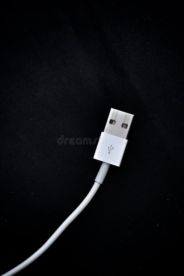 Usb cable. stock photo. Image of internet, cable, communicate - 34521944