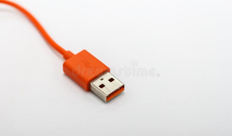 USB Cables. for Connection Different Technology Devices Stock Photo ...