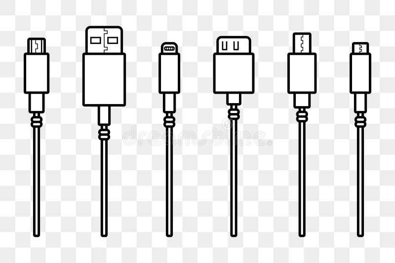 Lightning Connector Stock Illustrations – 1,512 Lightning Connector ...