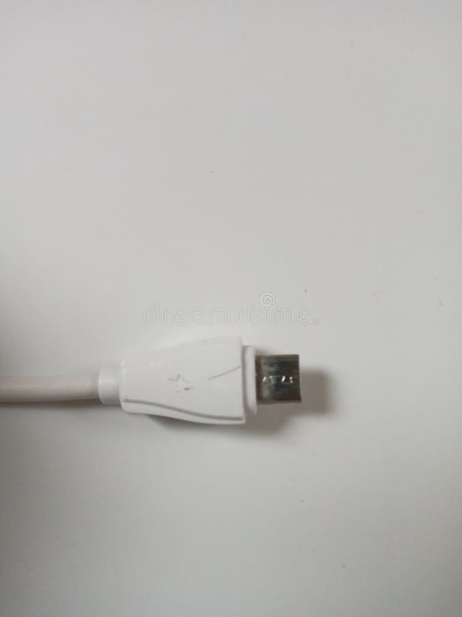 USB Charging Cable Input Cable Device Stock Photo - Image of charging ...