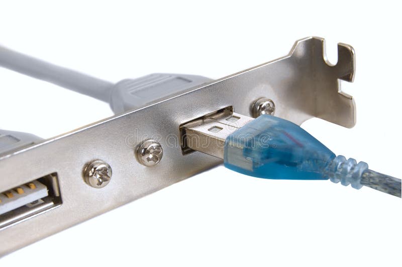 USB connect stock photo. Image of plug, data, fast, isolated - 6236860