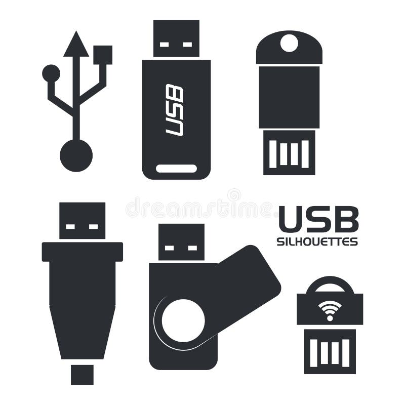 Usb Connection Design Vector Illustration Eps10 Graphic Stock Vector ...