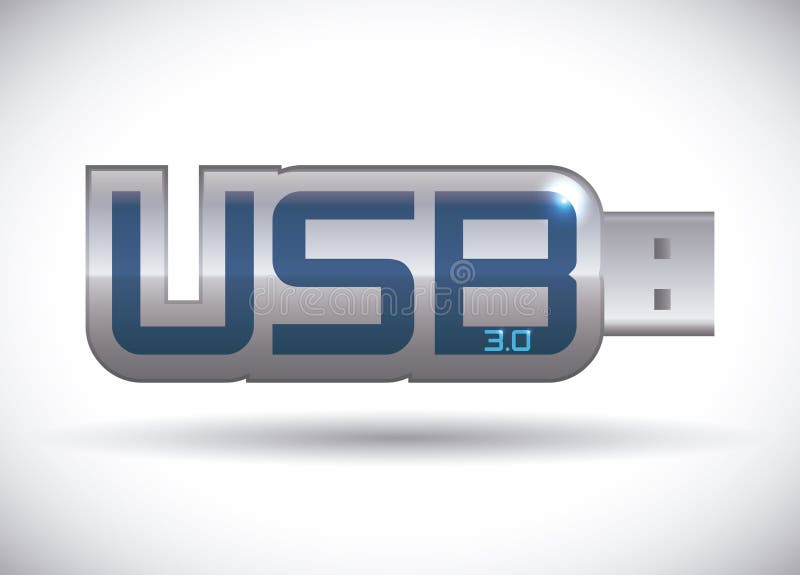 Usb Connection Design Vector Illustration Eps10 Graphic Stock Vector ...