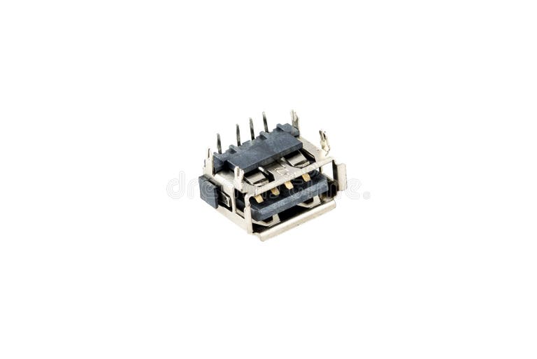 USB Connector Chip stock photo. Image of sound, chip - 82677996