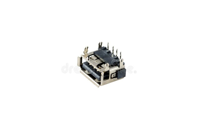 USB Connector Chip stock image. Image of network, sound - 82680495