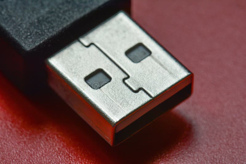 USB Connector for Electronics Stock Image - Image of external ...