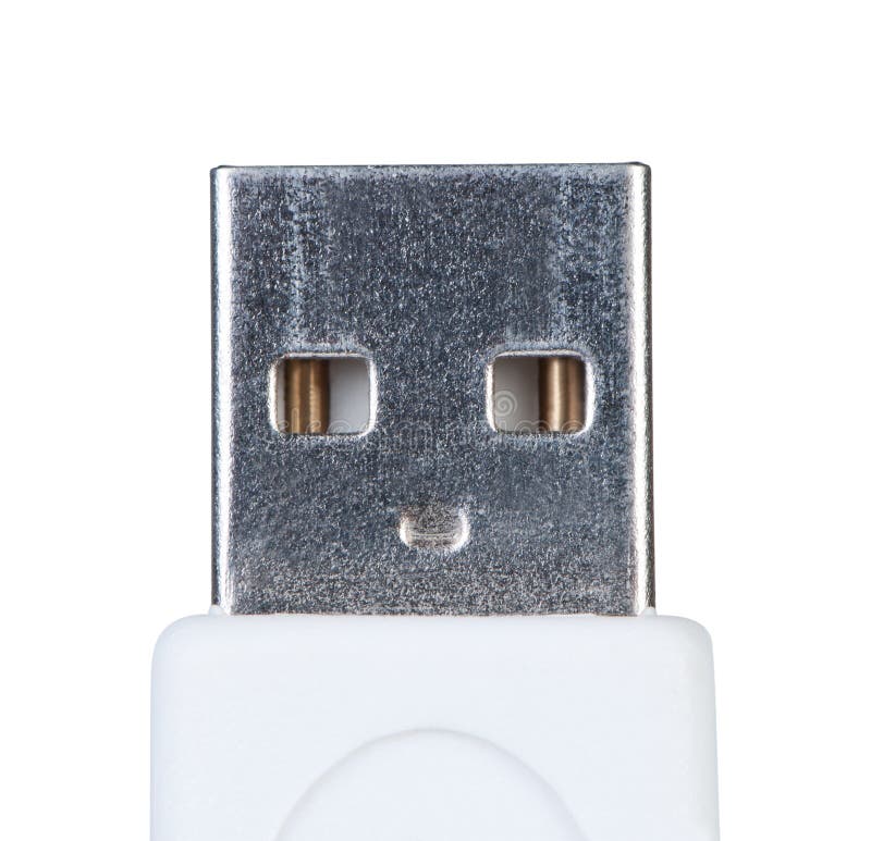 USB connector macro. stock image. Image of macro, interface - 24233309