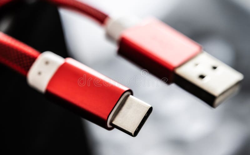 USB Connector for Smartphone Stock Photo - Image of communication ...