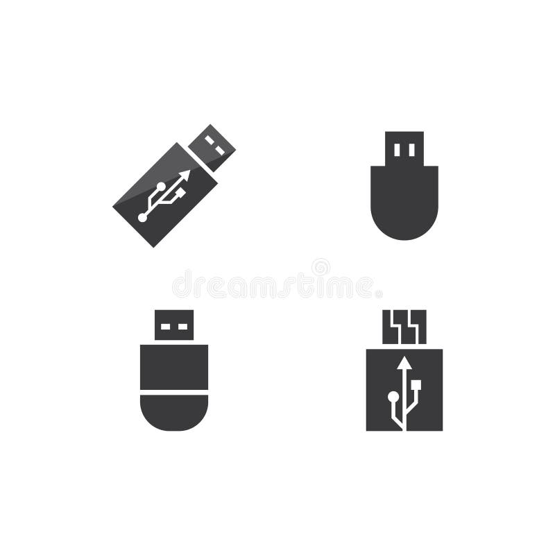 USB data transfer icon stock vector. Illustration of sign - 151453072