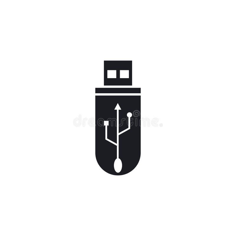 USB data transfer icon stock vector. Illustration of storage - 151453100