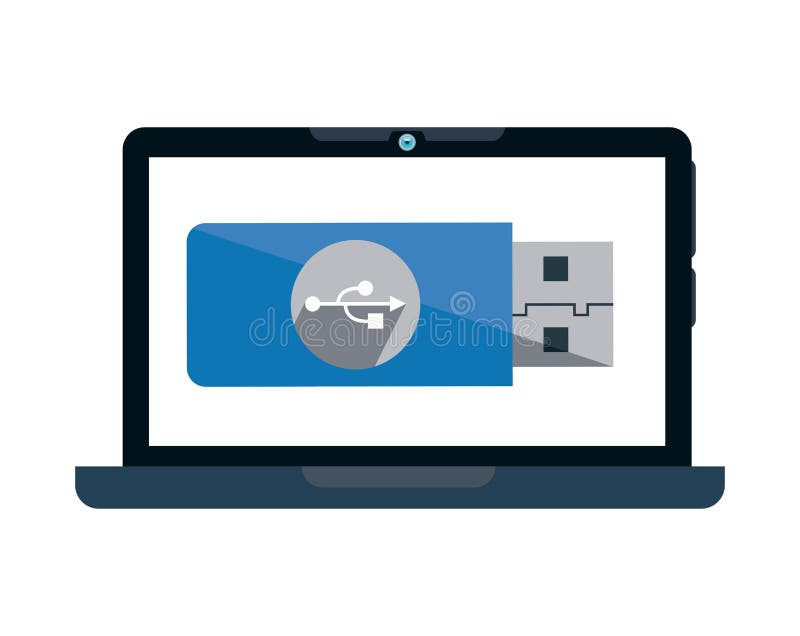 Usb device stock illustration. Illustration of connect - 50343372