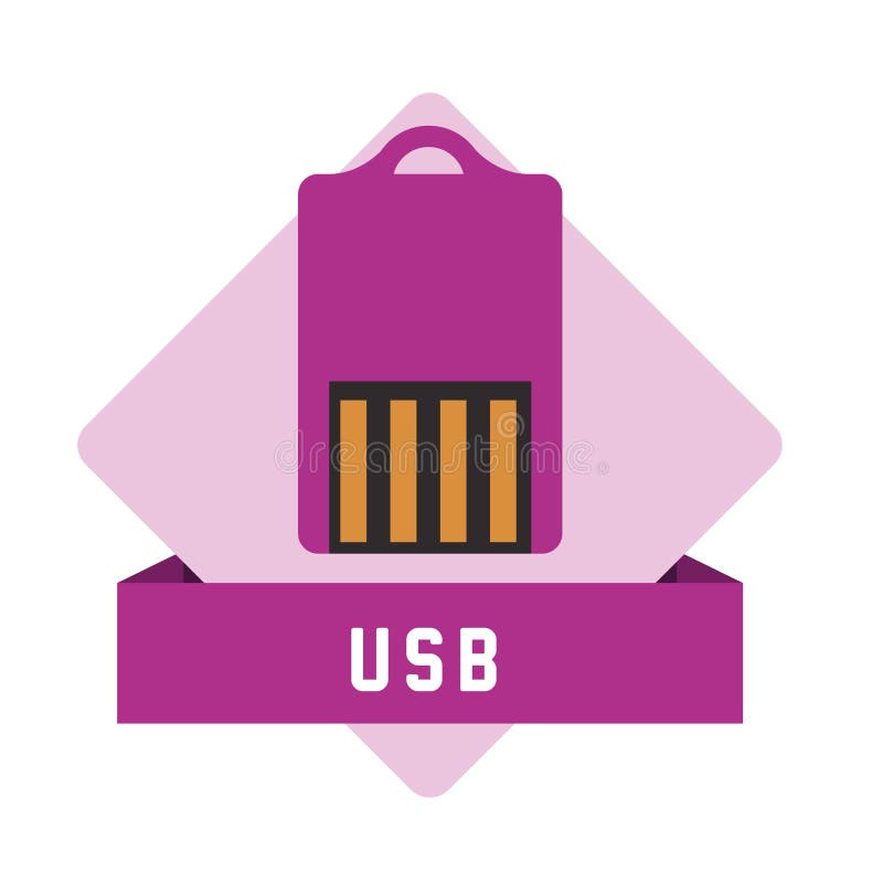 USB digital design stock vector. Illustration of communication - 58664576