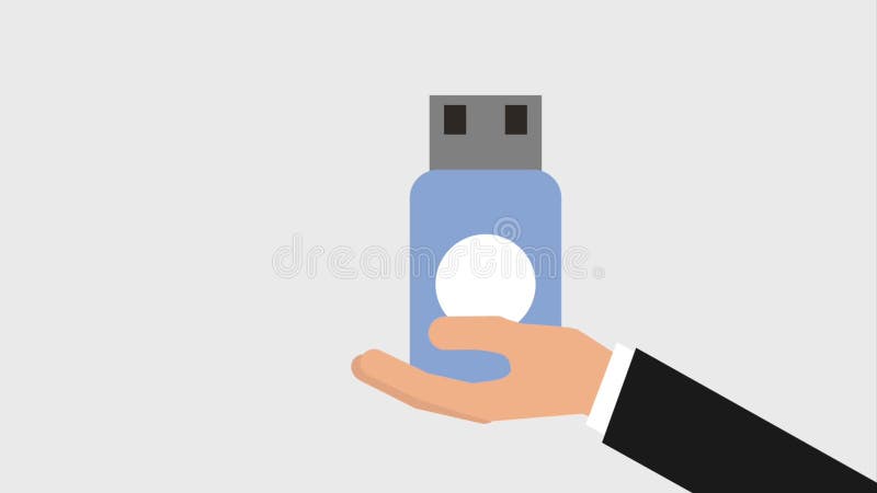 Usb drive icons stock footage. Video of removable, backup - 110108230
