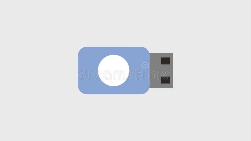 Usb drive icons stock footage. Video of stick, electronic - 110107970