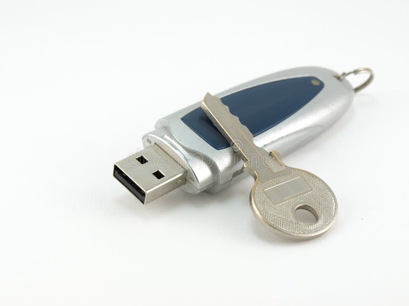 USB drive and key stock photo. Image of plug, mobility - 13224214