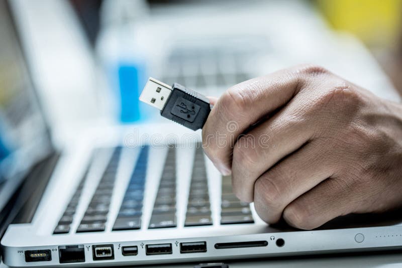 USB drives connected stock photo. Image of equipment - 86969490