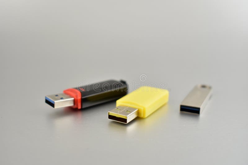 Usb Flash Disk Stock Images Stock Photo - Image of connect, object ...