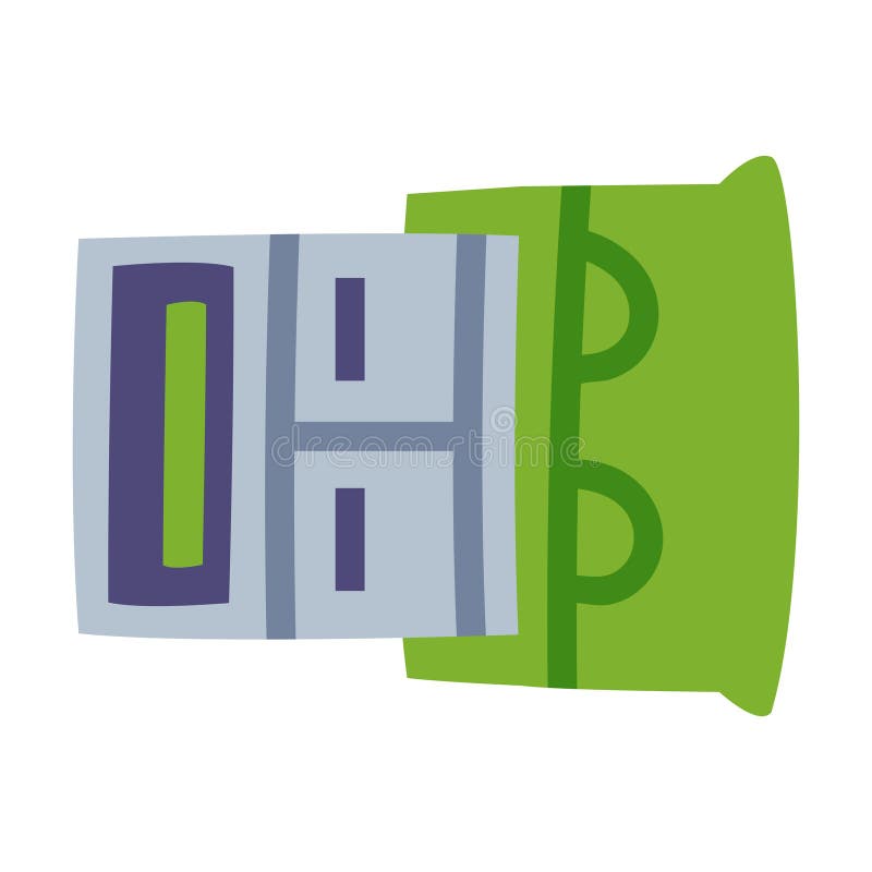 USB Flash Drive As Personal Computer Accessory and Component Vector ...