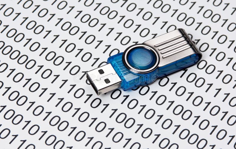 USB flash drive stock image. Image of number, programming - 67641485
