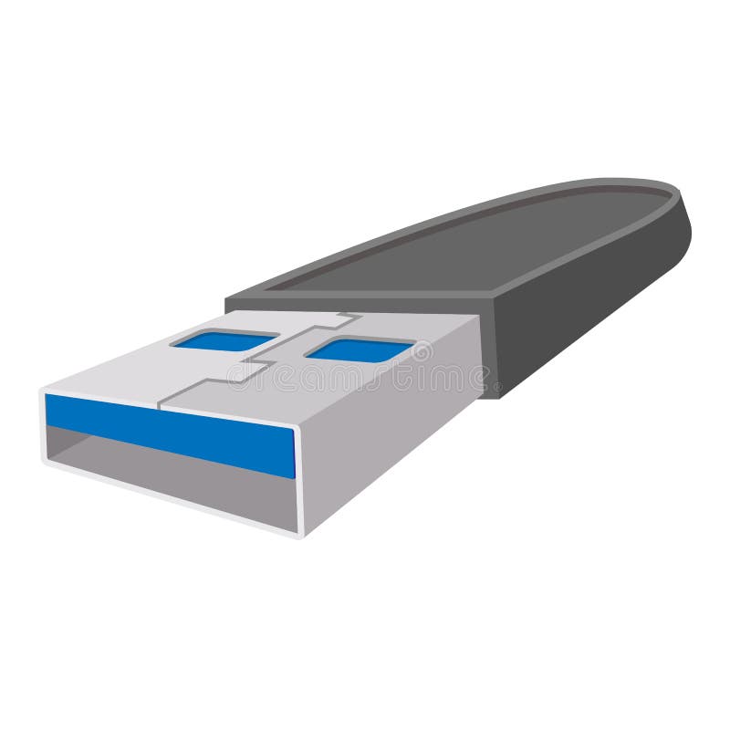 Usb Flash Drive Cartoon Icon Stock Illustrations – 779 Usb Flash Drive ...