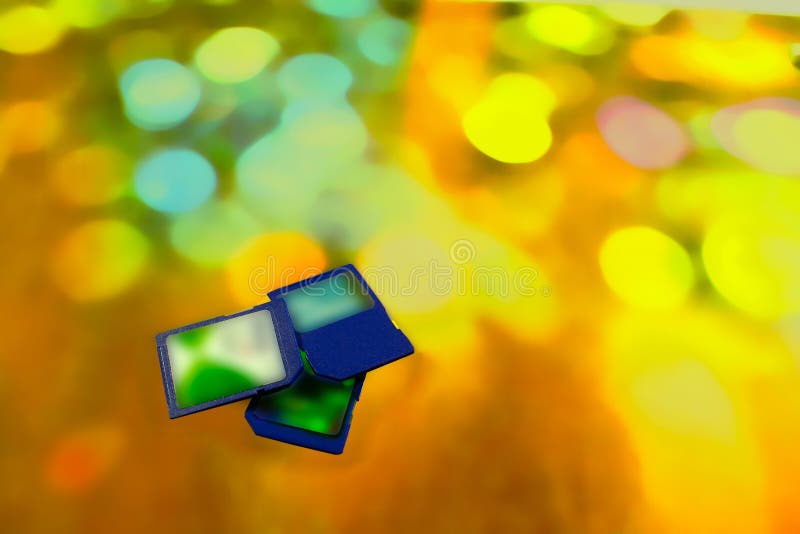 USB Flash Drive on a Color Background. Stock Image - Image of speed ...