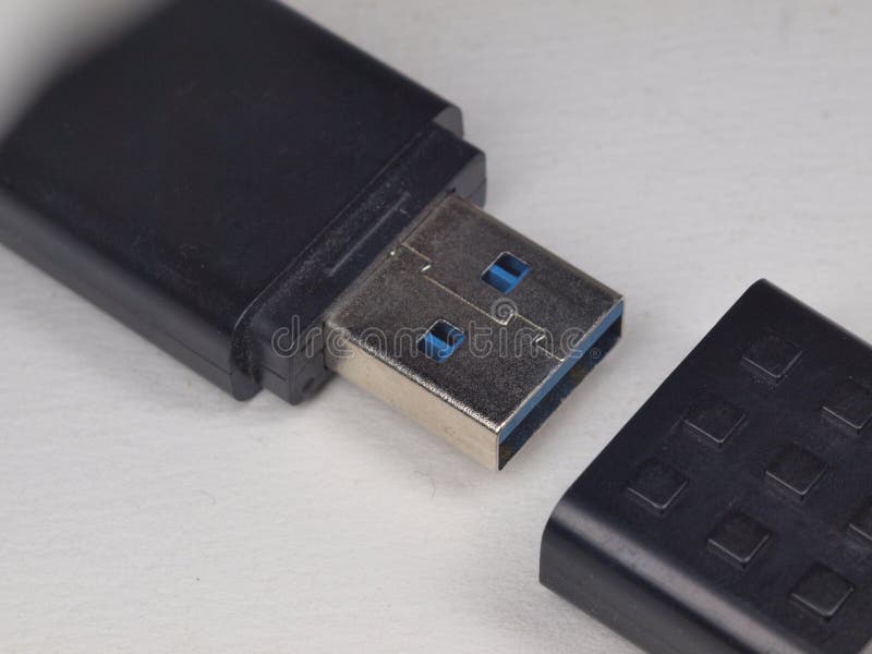 USB Flash Drive. Data Storage Device Stock Image - Image of machine ...