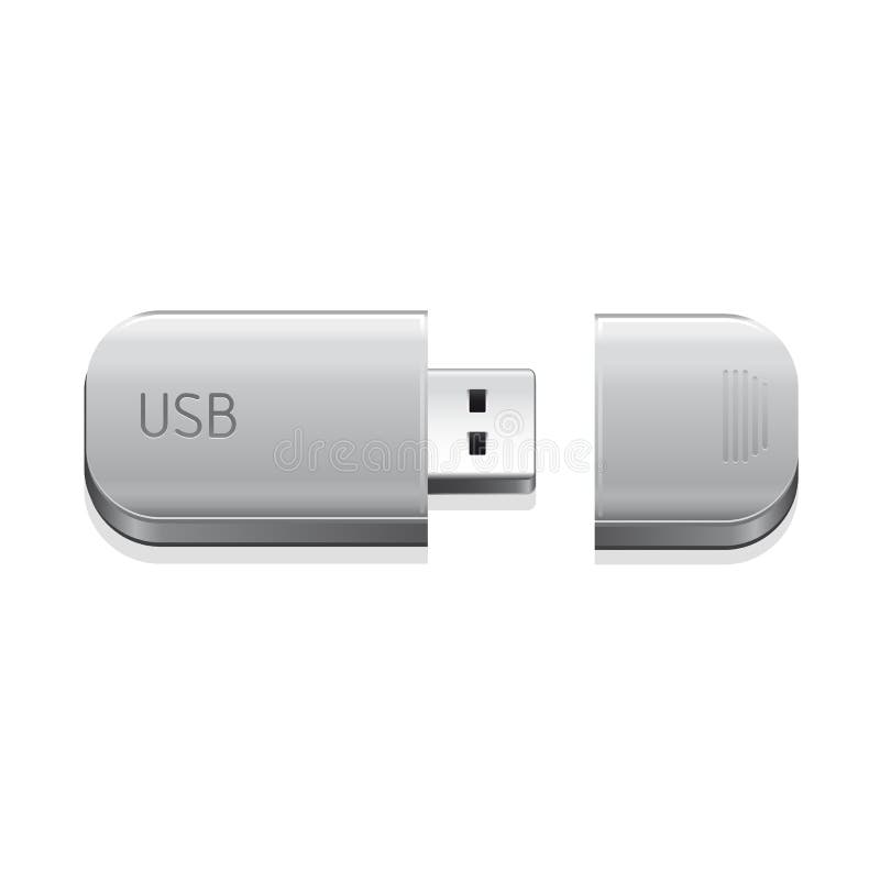 USB Flash Drive stock illustration. Illustration of carry - 30227804