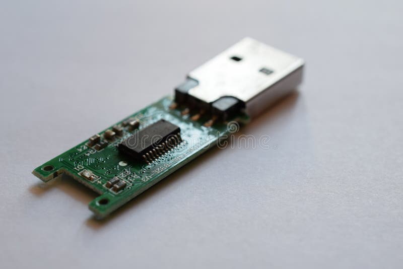 USB flash drive inside stock image. Image of portable - 233431817