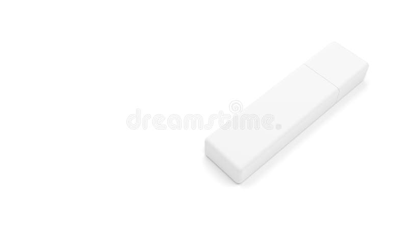 USB Flash Drive Isolated on White Background. Data Storage Device. Pen ...