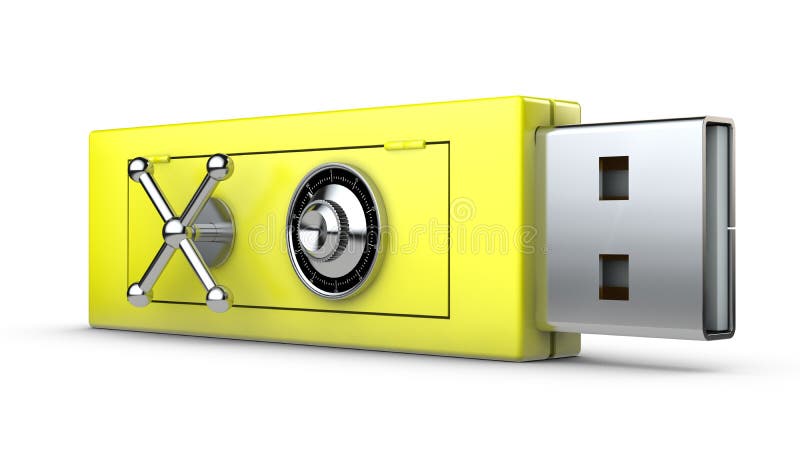 Usb flash drive stock illustration. Illustration of file - 43944973