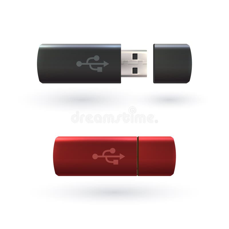 Usb Flash Drive Media Vector Design Illustration Stock Vector ...