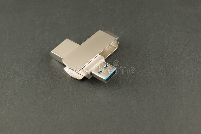 Usb Flash Drive for Storing Large Amounts of Information is Isolated ...