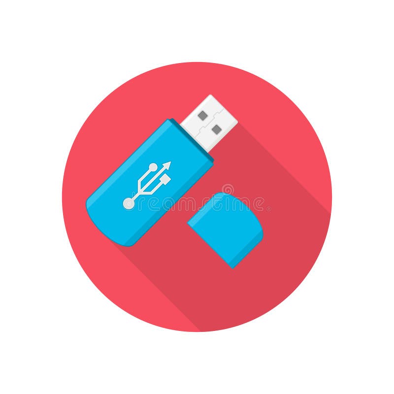 USB flash drive. stock vector. Illustration of save - 157813170