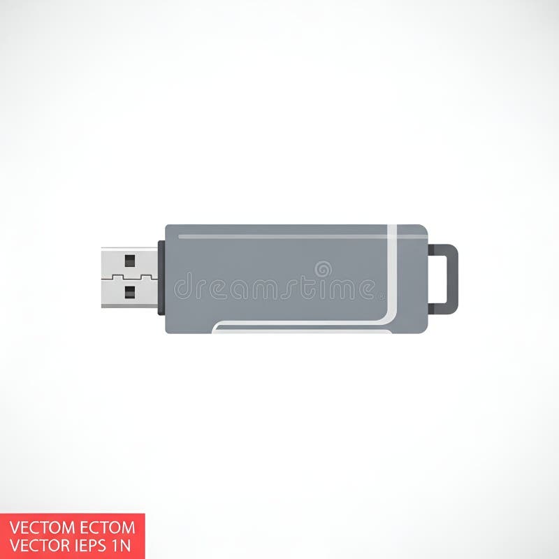Usb Memory Isolated Icon Design Stock Illustrations – 8,567 Usb Memory ...