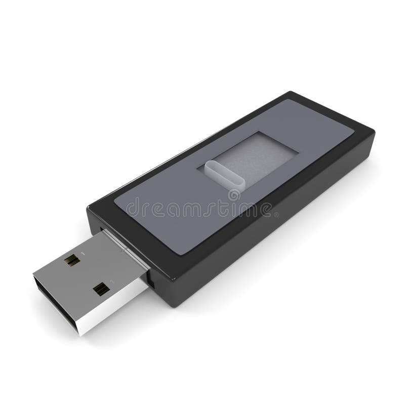 Usb flash memory stock illustration. Illustration of digital - 13550639