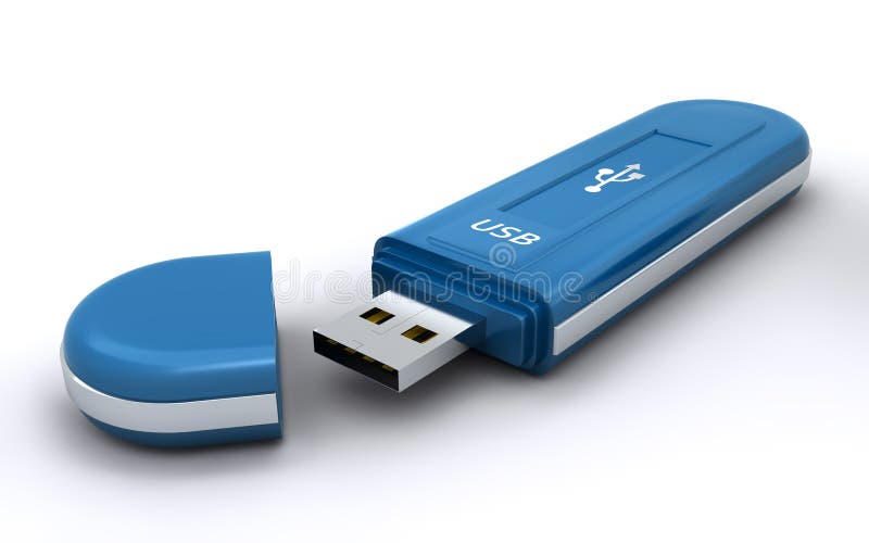 Usb flash memory stock illustration. Illustration of gigabytes - 38907399