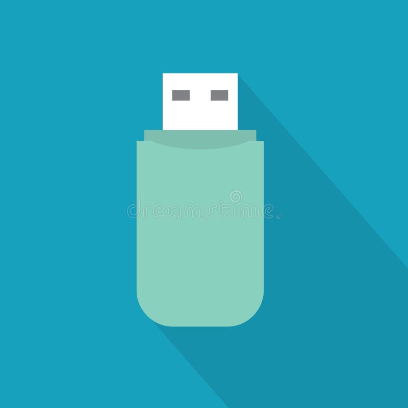 USB flash pen drive icon stock vector. Illustration of disk - 183403328