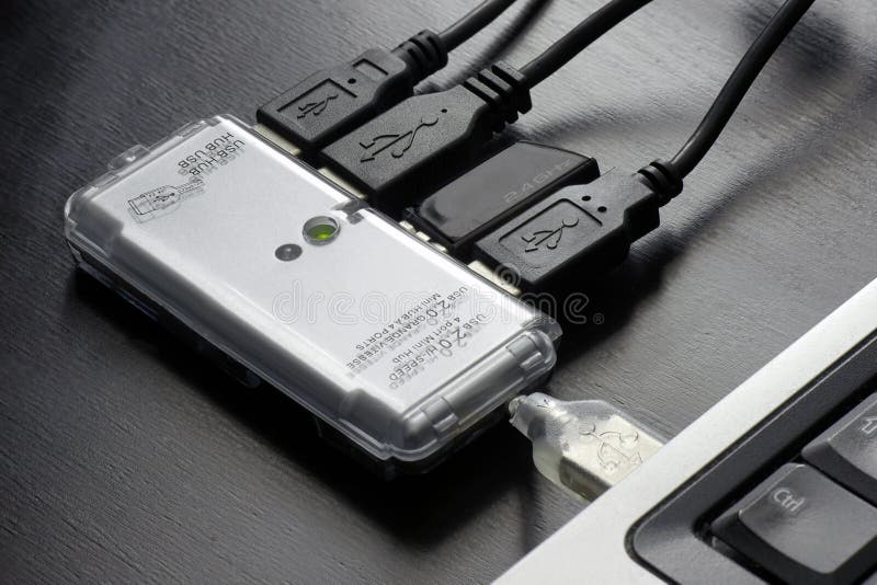 USB hub stock image. Image of connection, desk, connected - 19177819