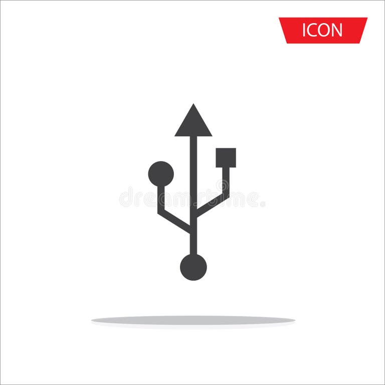 Usb Symbols Vector Stock Illustrations – 1,626 Usb Symbols Vector Stock ...