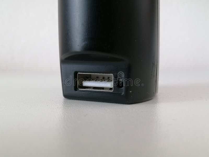 USB input of a gimbal stock image. Image of input, hand - 180128705