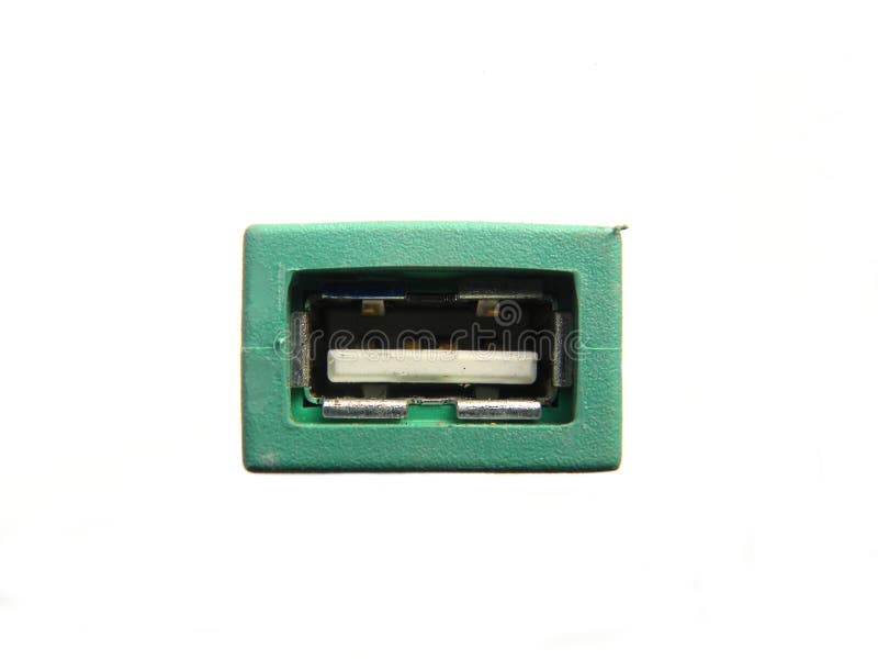 USB Jack of USB To Keyboard and Mouse Adapter Stock Photo - Image of ...