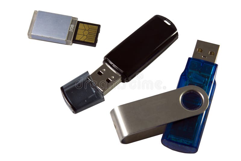 USB Key stock image. Image of isolated, safe, small, handheld - 8056195