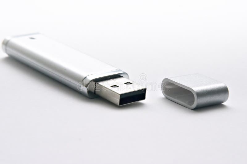 USB keychain stock photo. Image of white, computer, thumbdrive - 93824