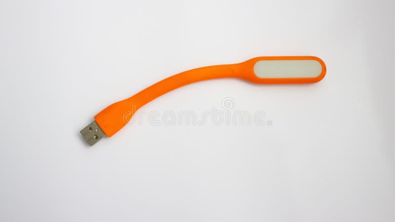 Usb Lightning with Yellow Color Stock Image - Image of background ...