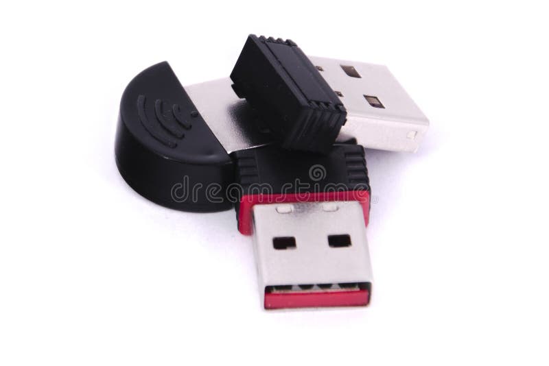 Usb Memory Mini Stick Many Isolated Stock Image - Image of hardware ...