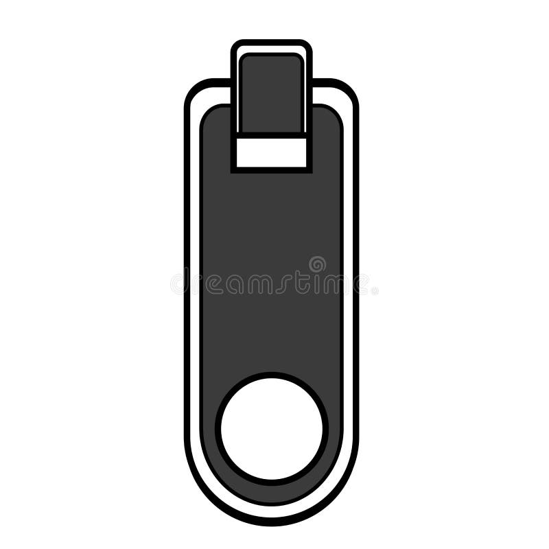 USB memory stick icon stock vector. Illustration of digital - 192824600