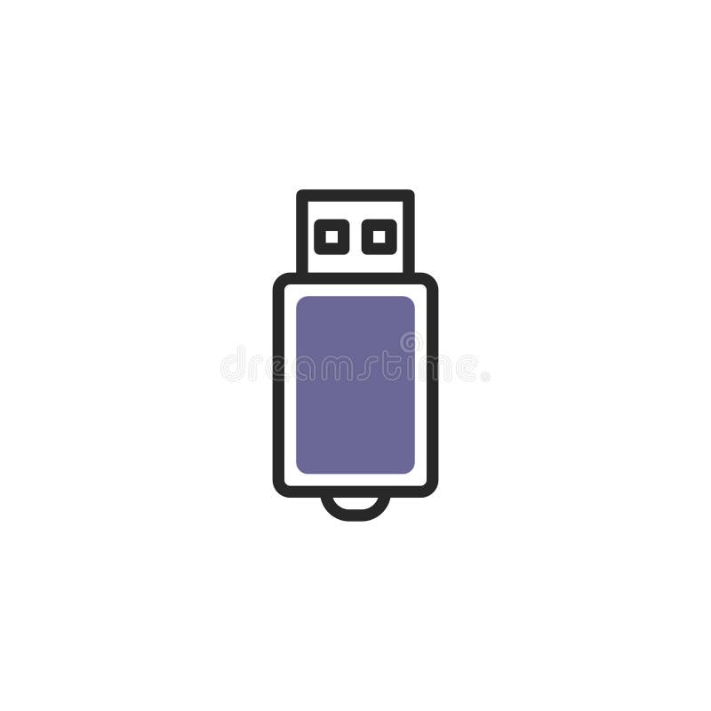 Usb Stick Icon Stock Illustrations – 7,647 Usb Stick Icon Stock ...