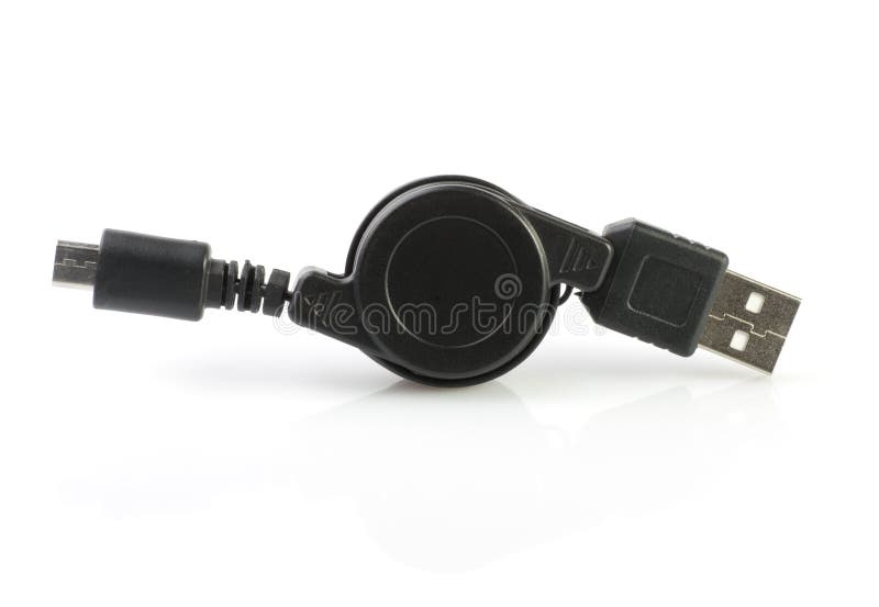 USB and mini USB stock photo. Image of connection, data - 25078632